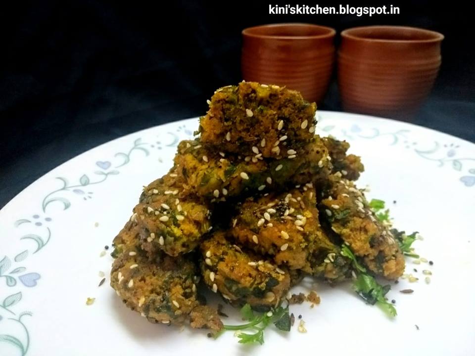 Methi Muthia (steamed)