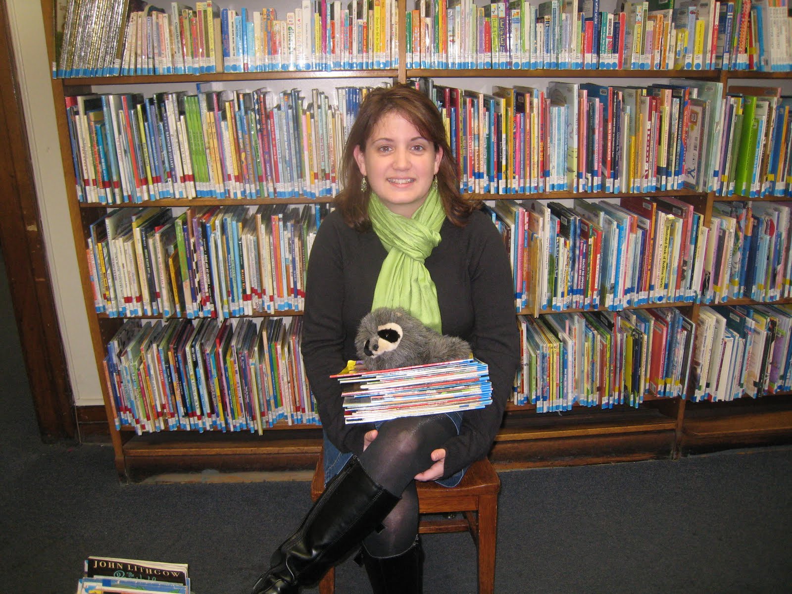 Nancy Kay Holmes Library: A new face at Story Time