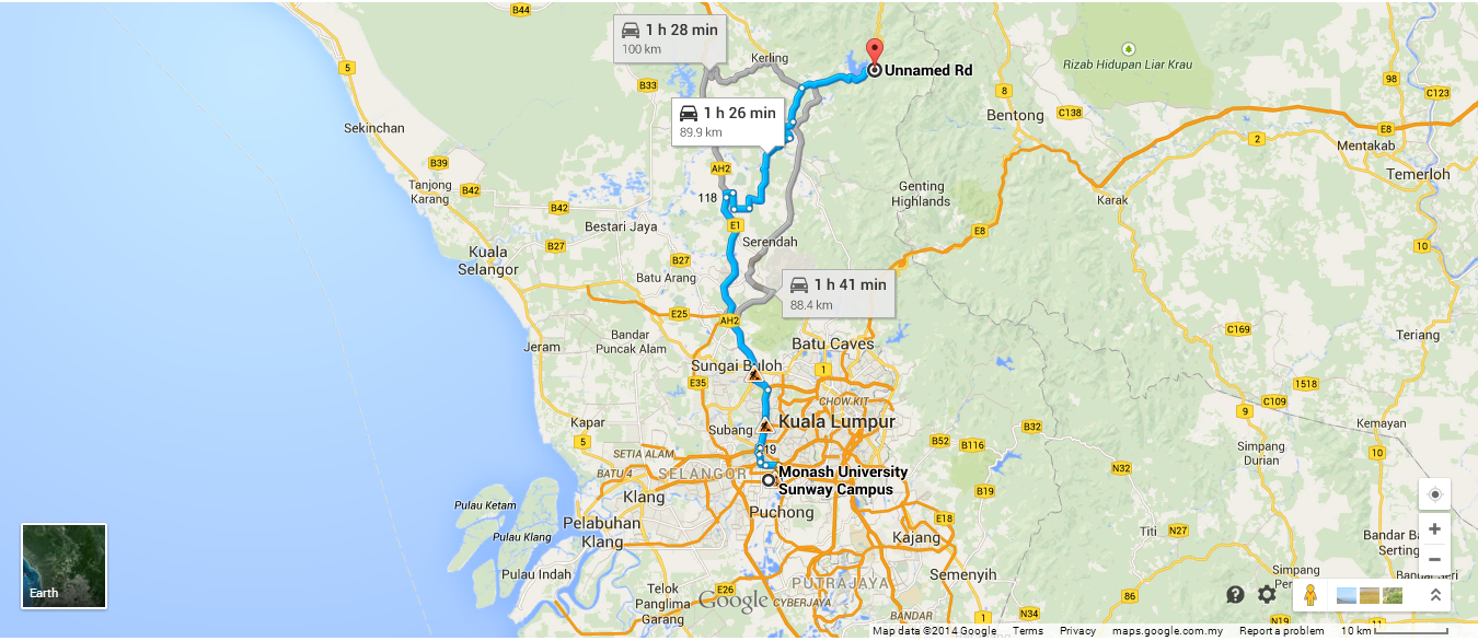 Hiking and Stuff: Bukit Kutu via Kampung Pertak (And a little bit of it ...