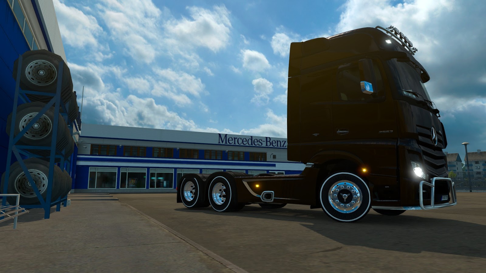 KAPTAN ASI: ETS 2 VABİS CHROME WHEEL