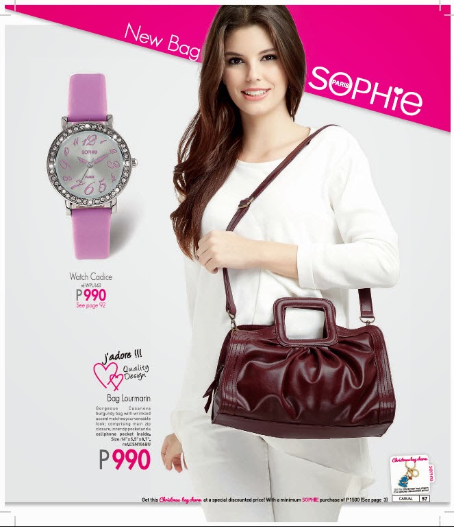 Sophie Paris Catalog: Sophie Bags Collection November - December 2013