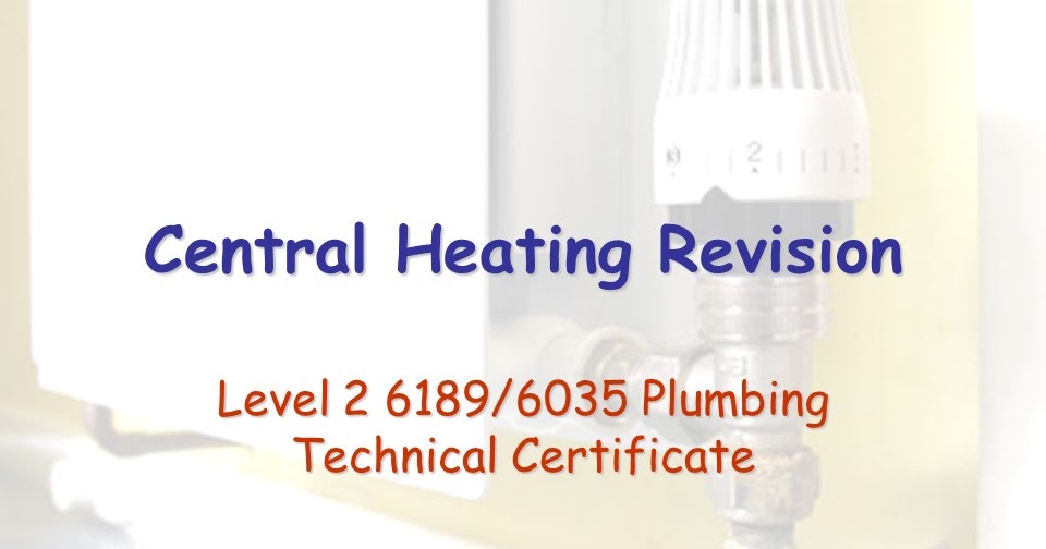 Level 2 plumbing Studies