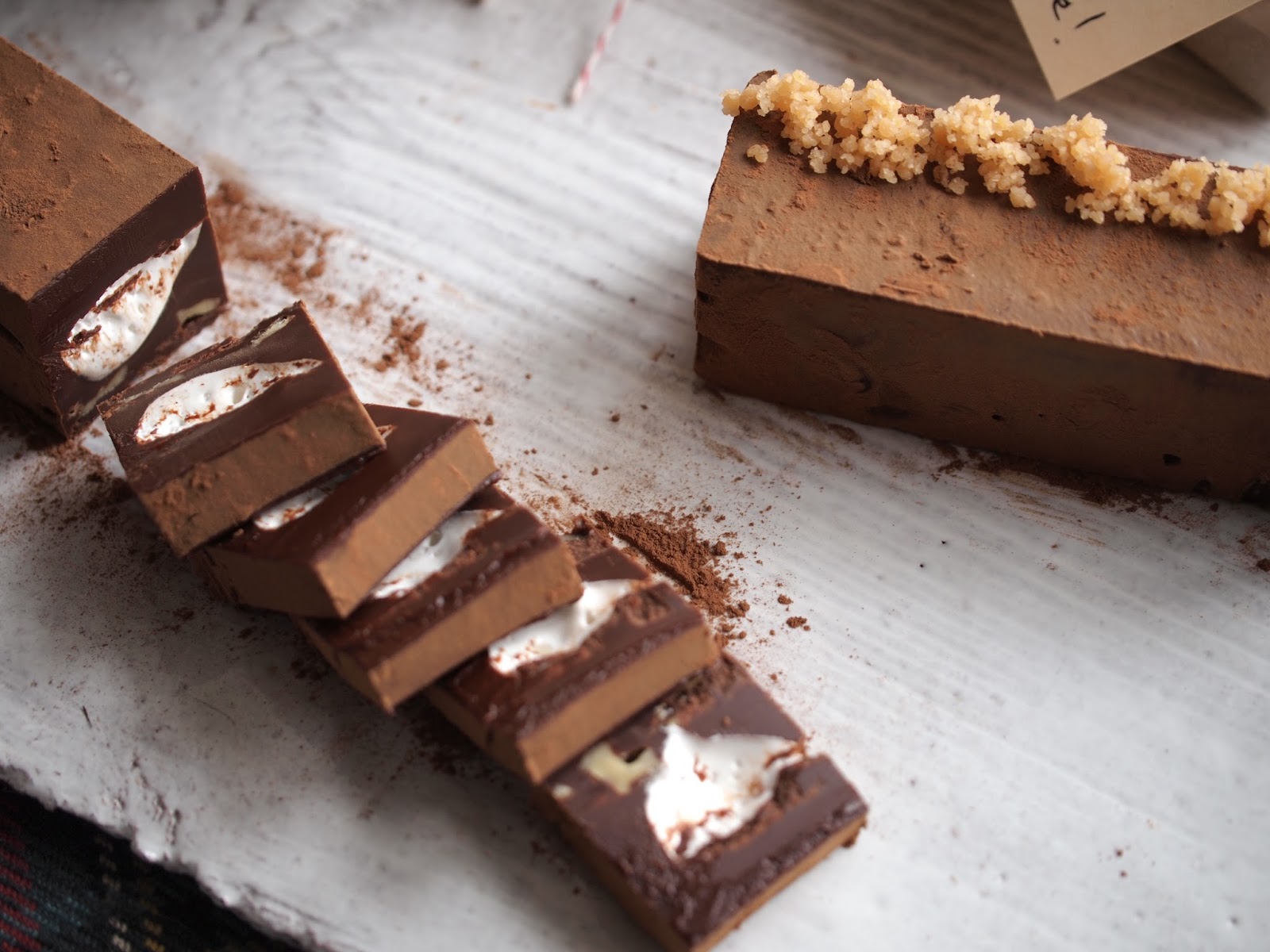 THIS is how you make a truffle: ROCKY ROAD & TOFFEE TRUFFLE