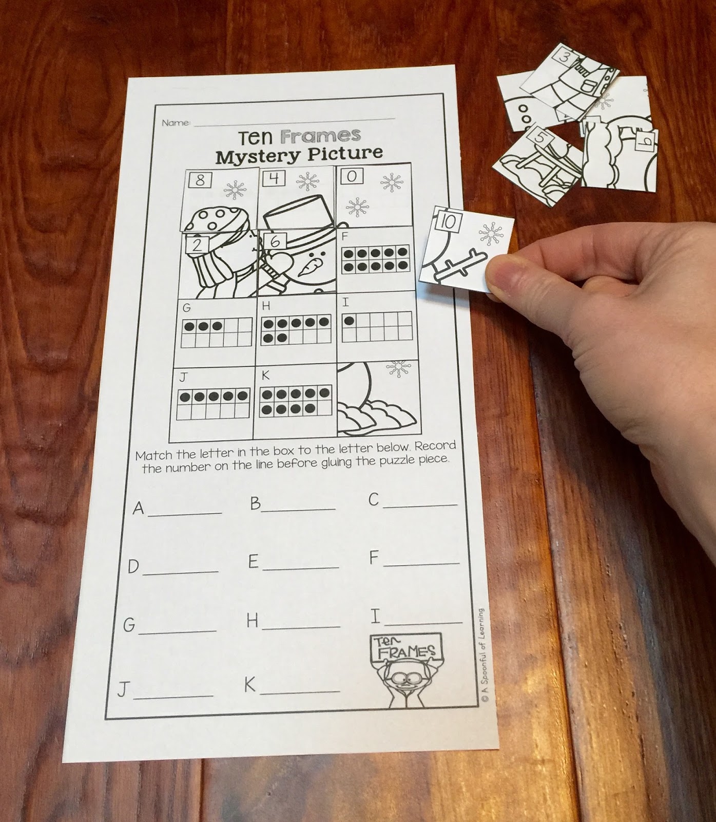 Winter Mystery Puzzles FREEBIE!