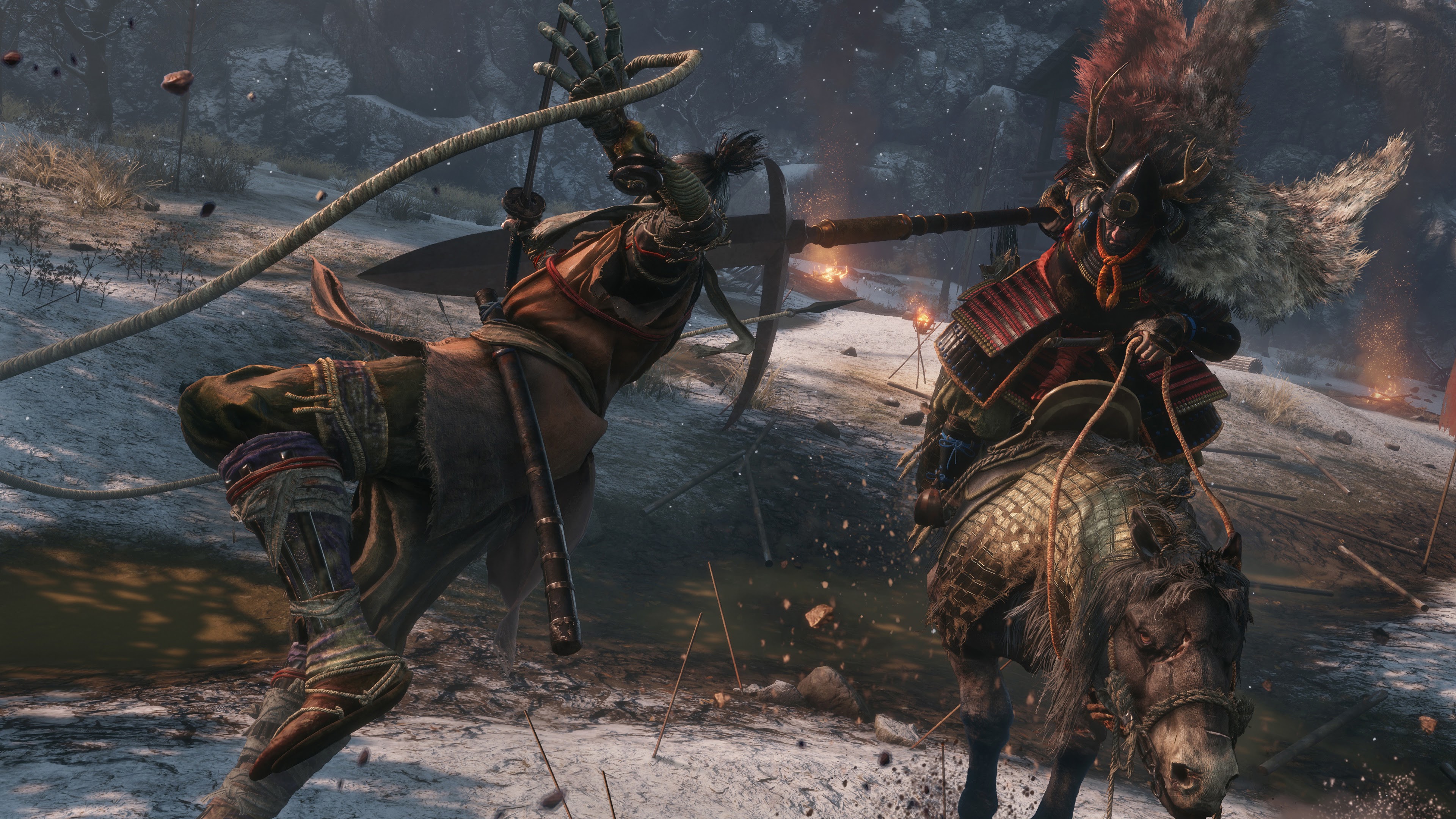 Sekiro: Shadows Die Twice, Boss Fight, 4K, #32 Wallpaper PC Desktop