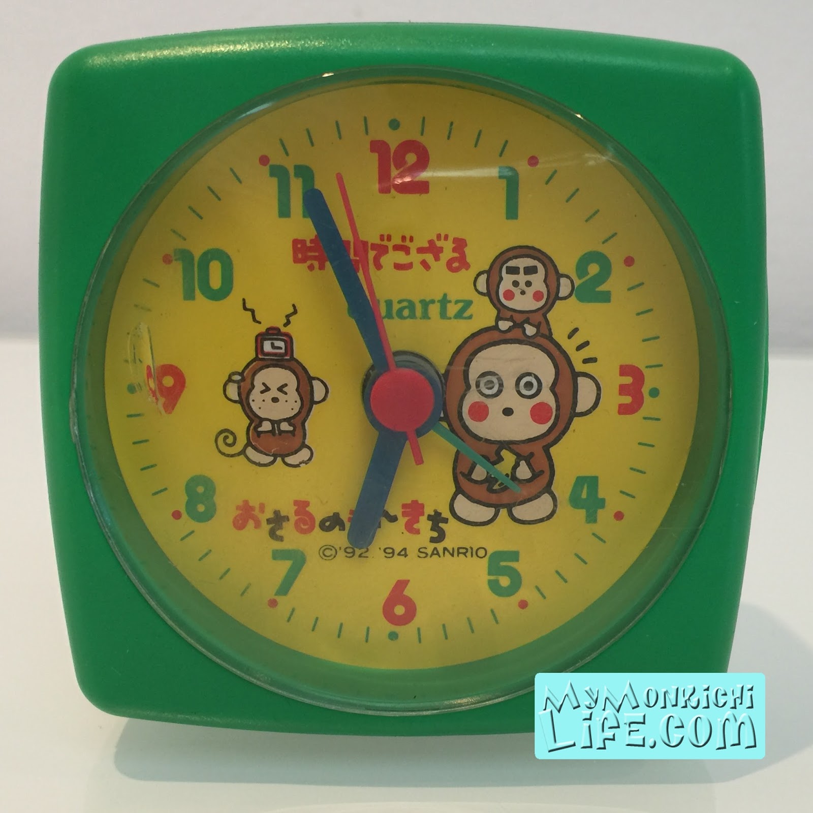 My Monkichi Life: Monkichi Clock 1994