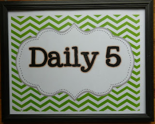 Handpicked Resources: Daily 5 Resources