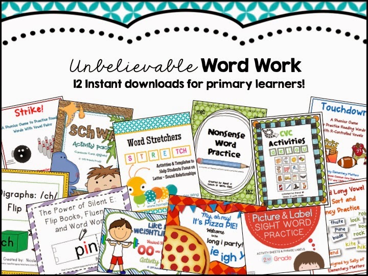 Mrs. Rios Teaches: Wonderful Word Work!