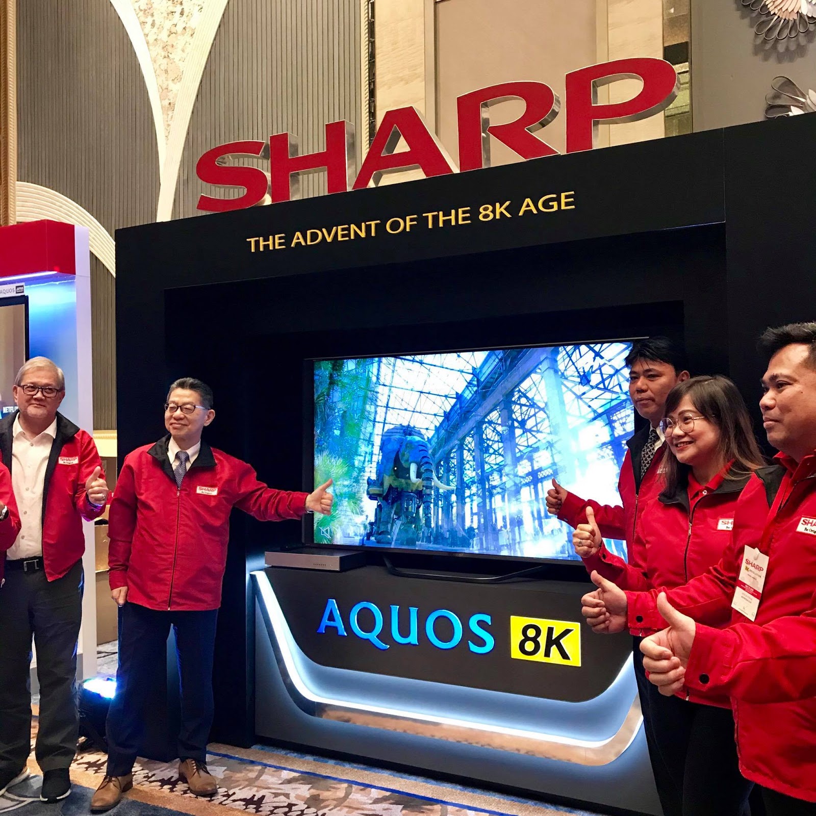 SHARP LAUNCHES WORLDS FIRST 8K LED TV IN THE PHILIPPINES | Mermaid in ...