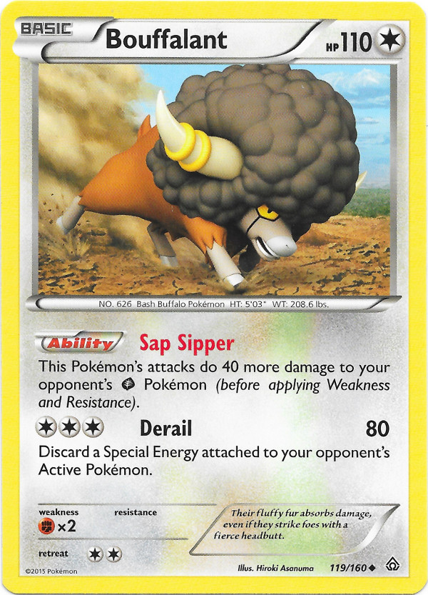 Bouffalant -- Primal Clash Pokemon Card Review | PrimetimePokemon's Blog