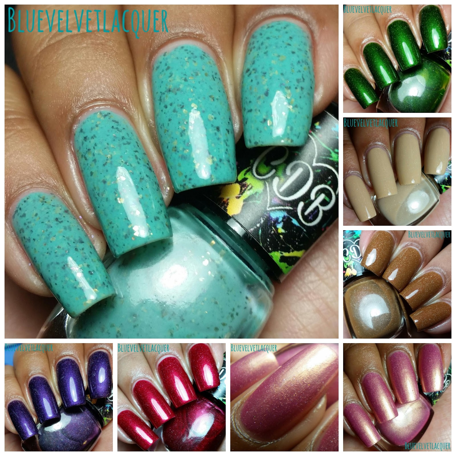 Blue Velvet Lacquer: CDB Lacquer: Colors Of The Wind Collection ...