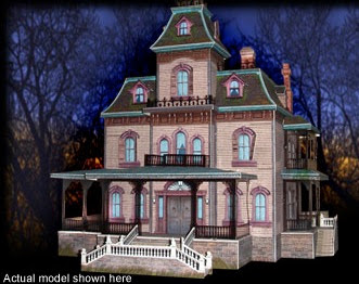 Haunted Dimensions-The Model Papercraft of Ray Keim ~ Diorama Daily