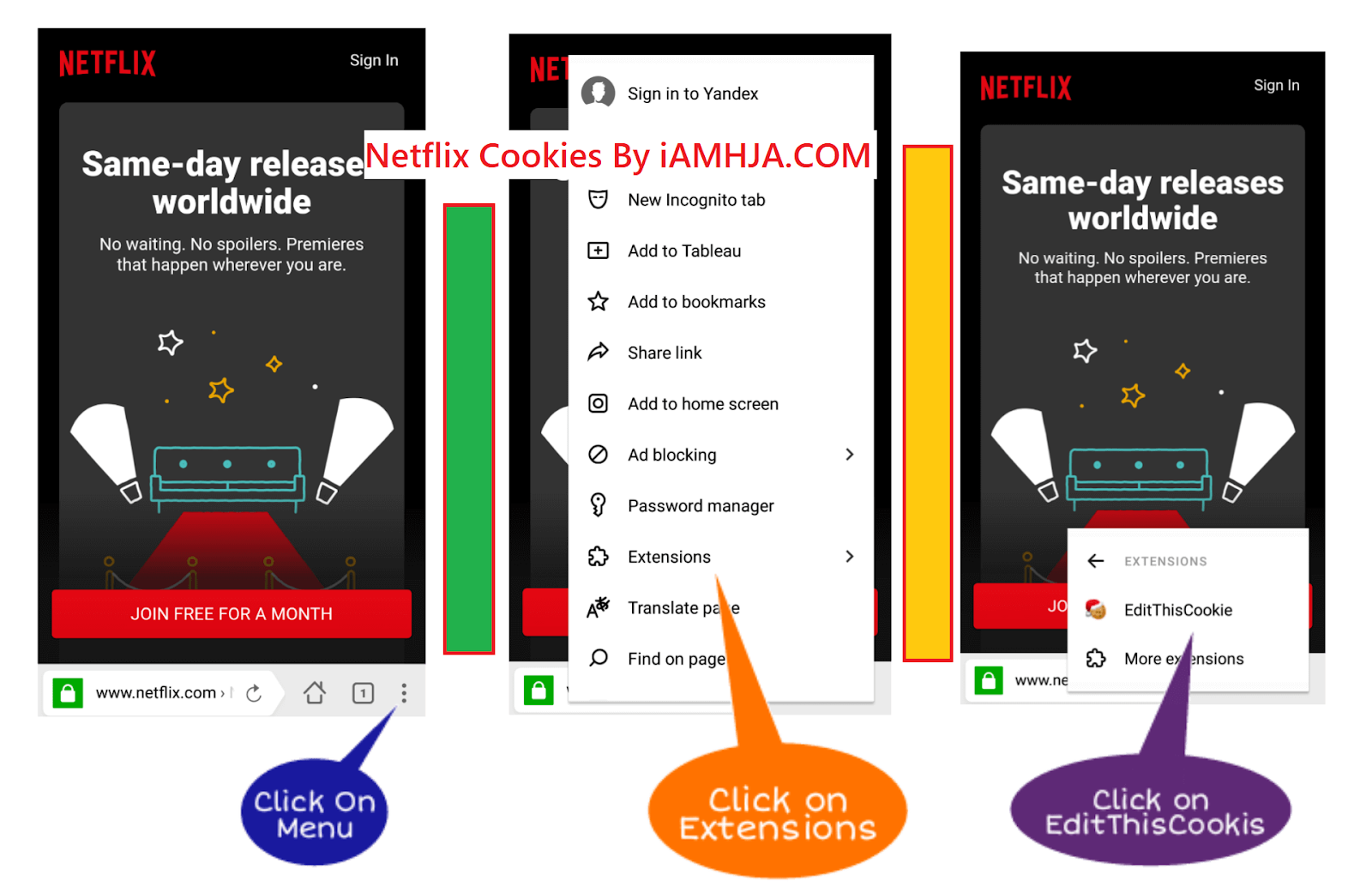 Netflix premium cookies - socalqlero