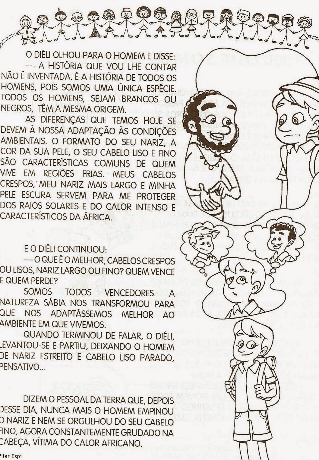 Professora Cheia de Idéias: Respeito, Trabalhando as diferenças