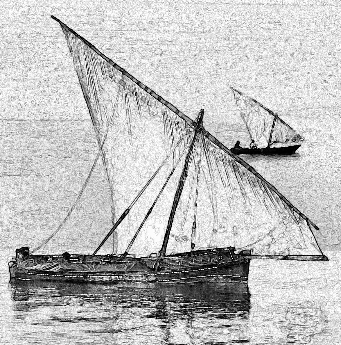 Zanzibar Stories & History: Memories of the great Dhows of Zanzibar
