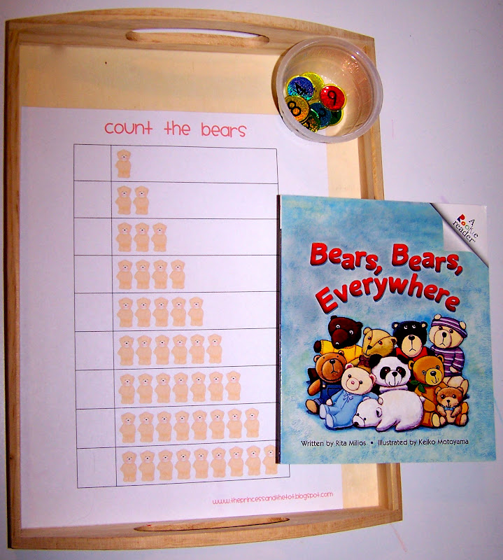 The Princess and the Tot: Bear Week - Activities to go with 8 books