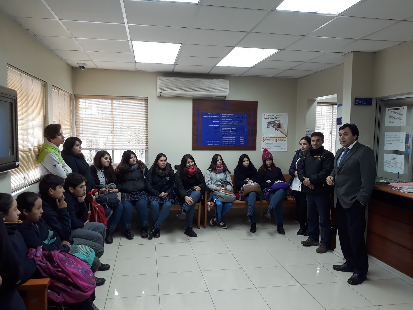 Juzgado de Letras y Familia de San Carlos recibió a representantes de ...