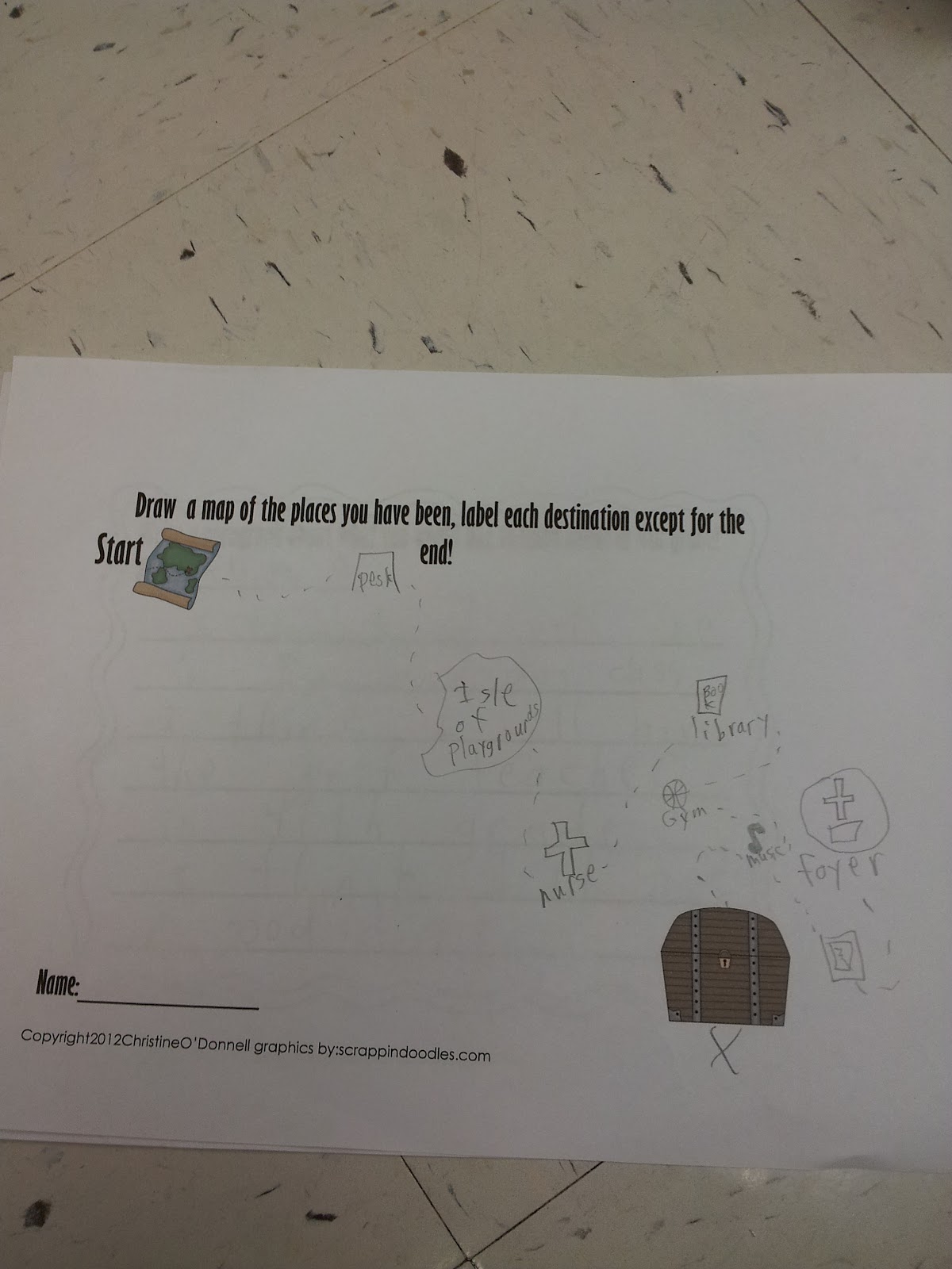 End of the year scavenger hunt is a hit!