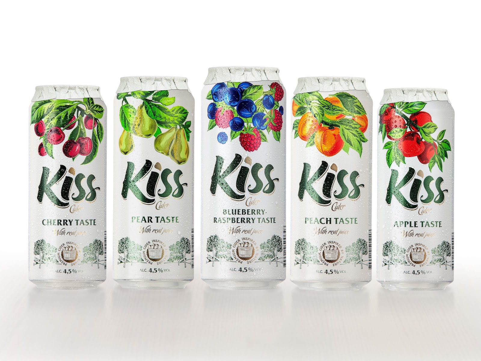 Kiss Cider – Packaging Of The World