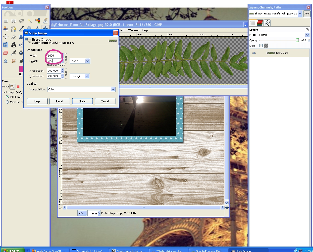 My 3 Monsters: Digital Scrapbooking on the Cheap - Part 2: Simple ...