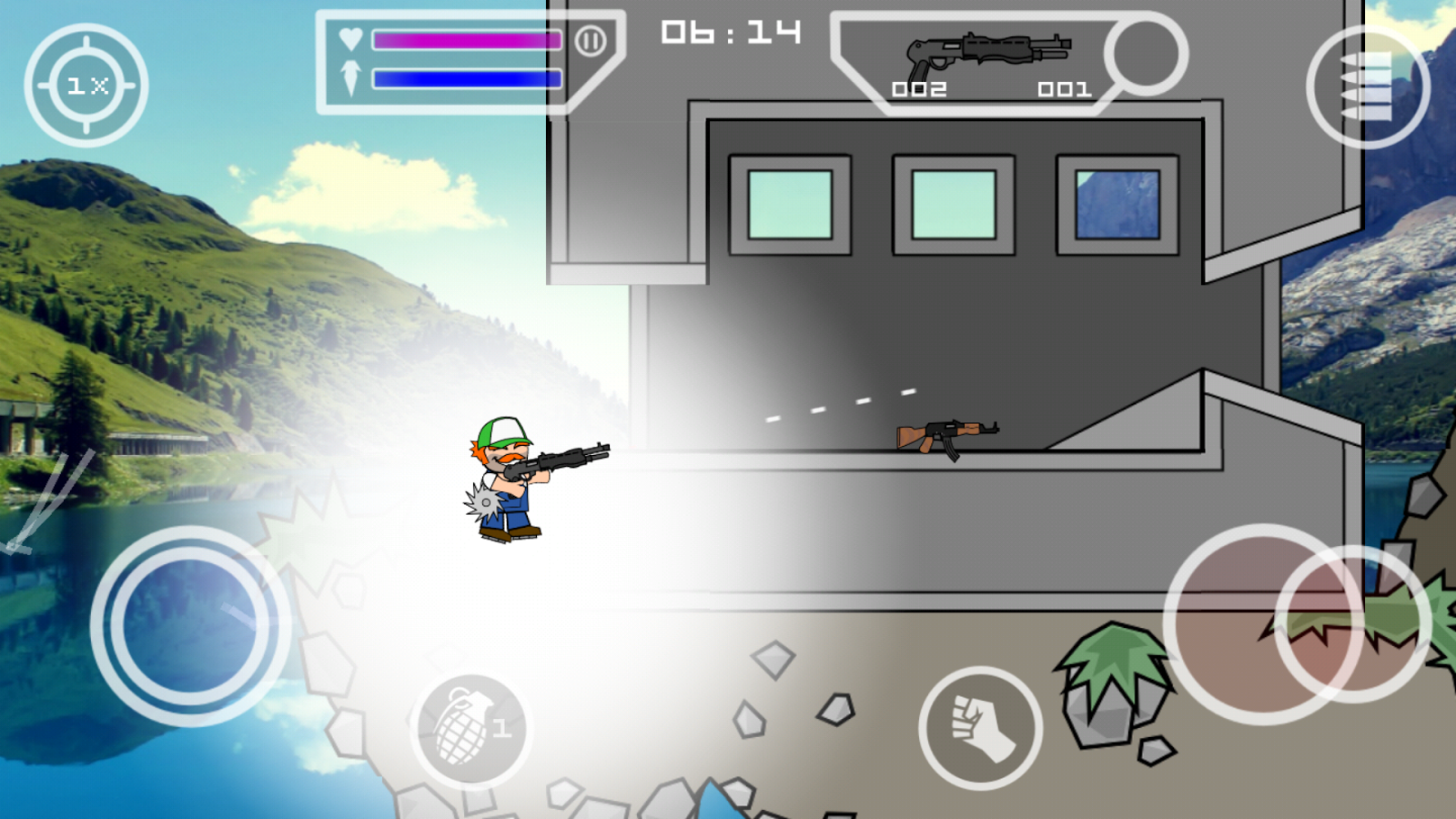 MINI MILITIA v4.0.11 MEGA MOD HD NO ROOT - DWMODS