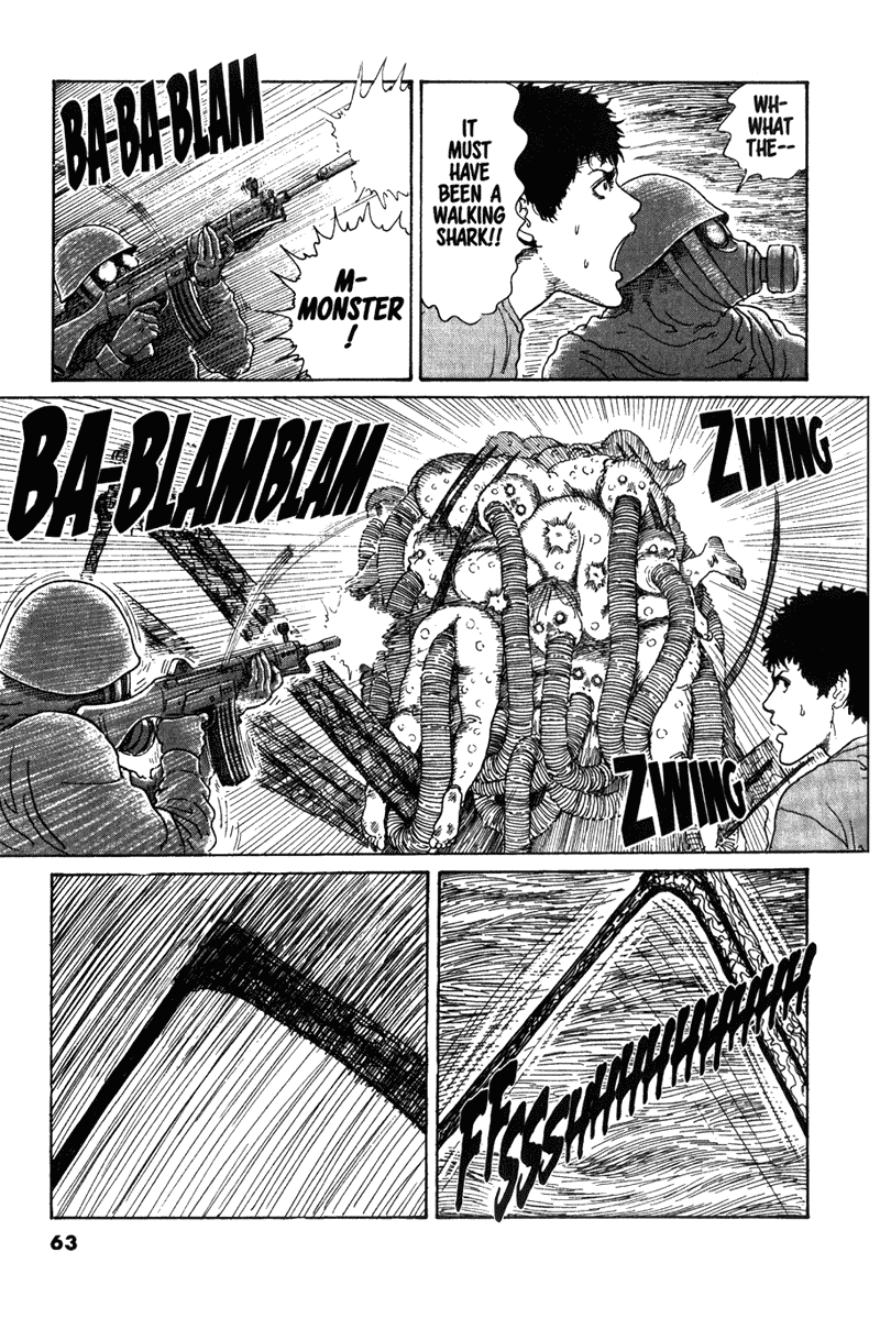 Arquivo Junji Ito: Gyo - Chapter 14 - The Pull Of Death-Stench