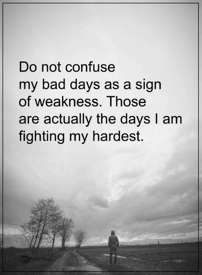 Your hard days have come to make you strong, only if you fight hard ...