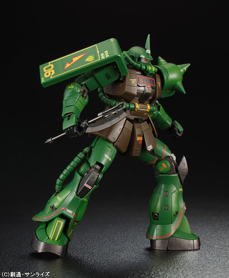 RG 1/144 Zaku II Real Type Colors official images