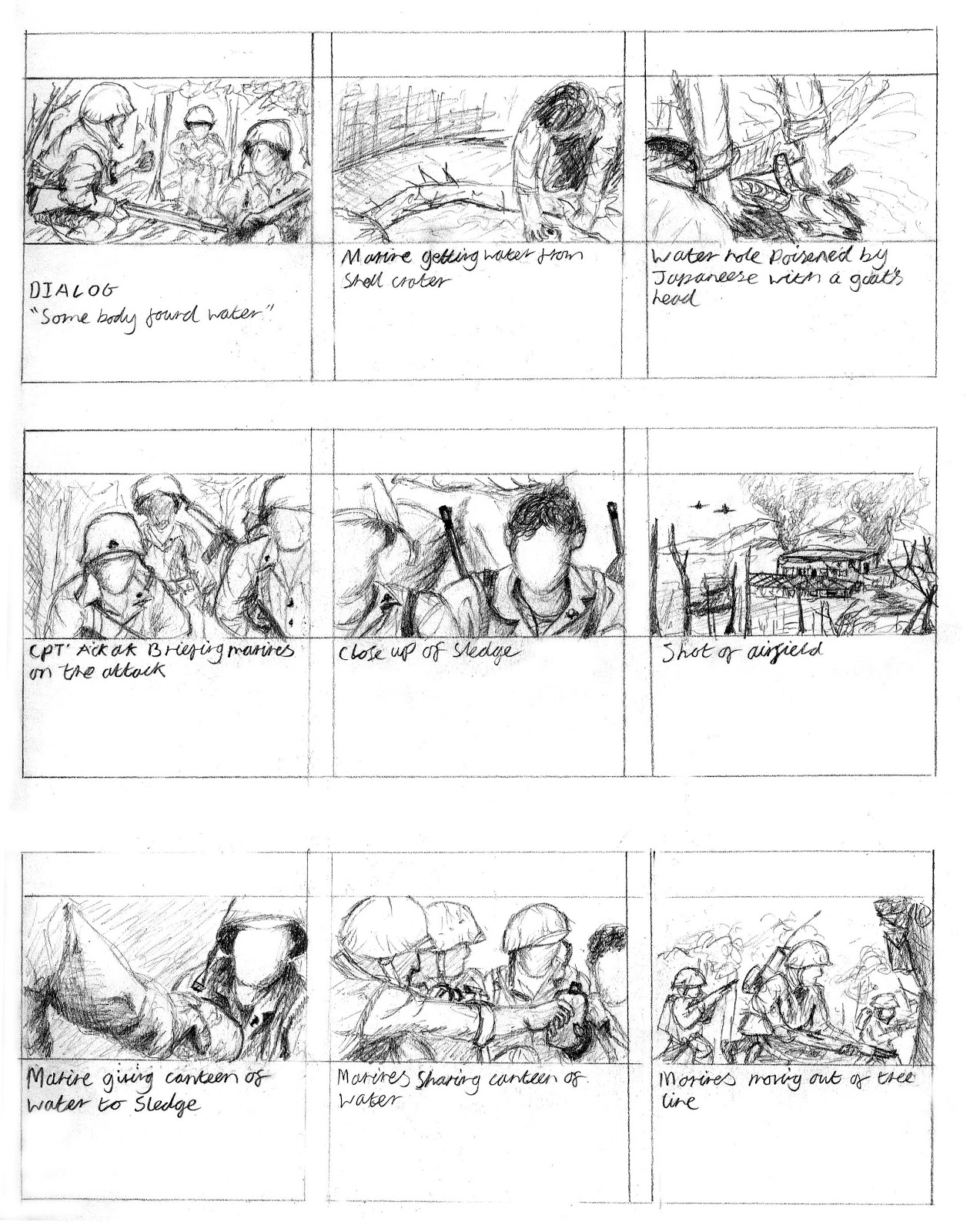 Design and Culture of the Moving Image (TFD1315) : Storyboard Task (The ...