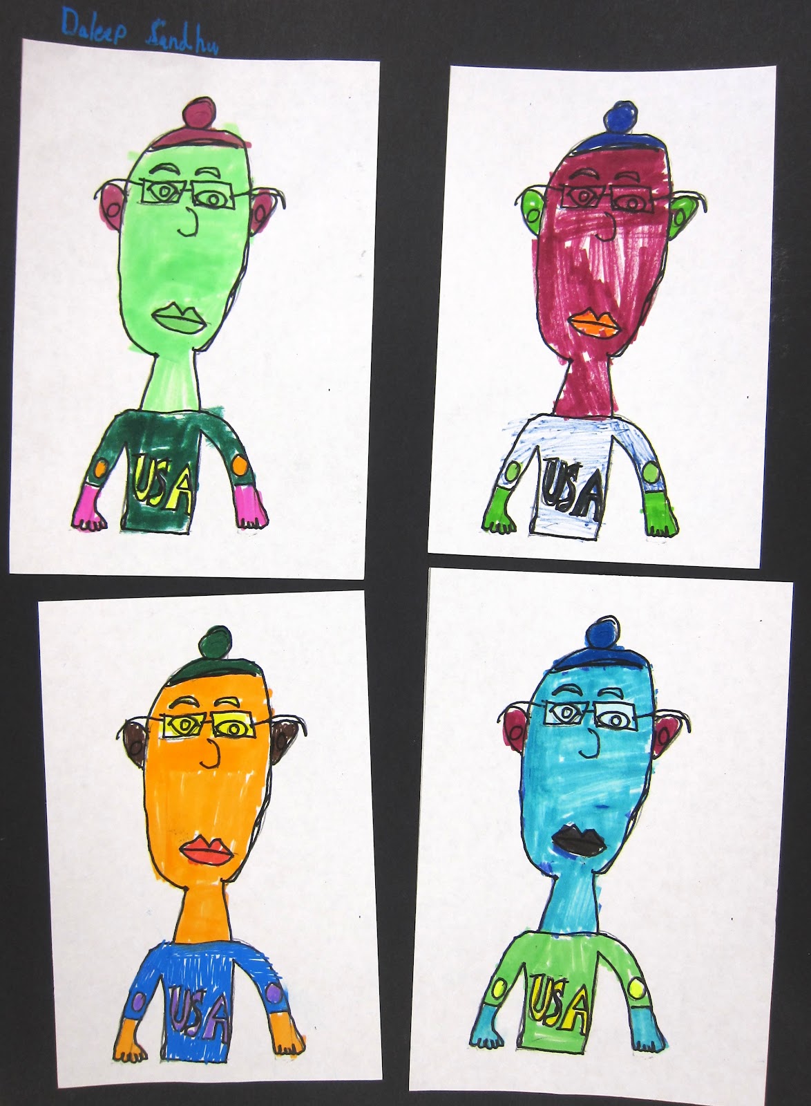 Art is Basic-- Art Teacher Blog: Pop Art pictures: 2nd grade