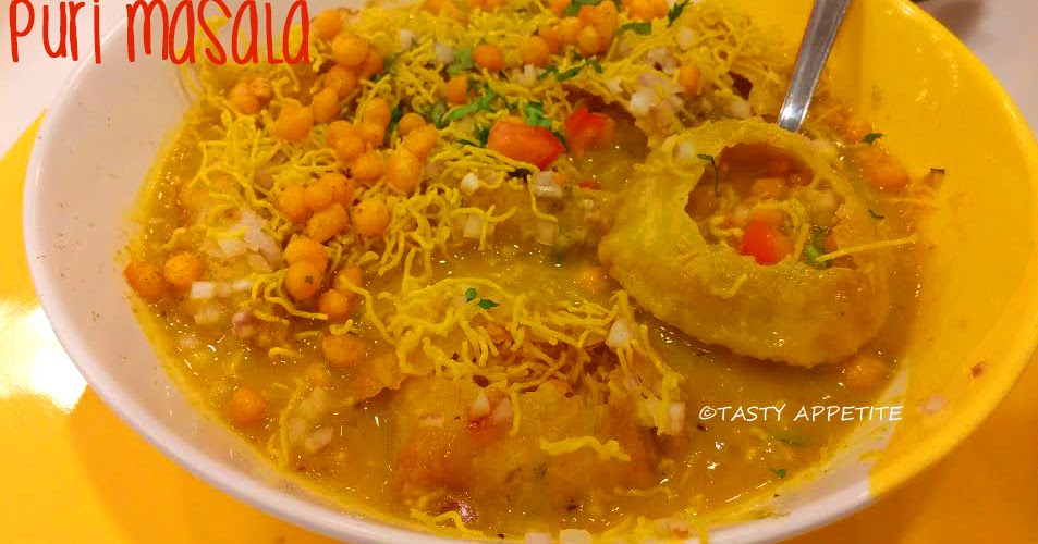 Masala Puri Chat / Masala Puri Recipe / Healthy Chat recipes