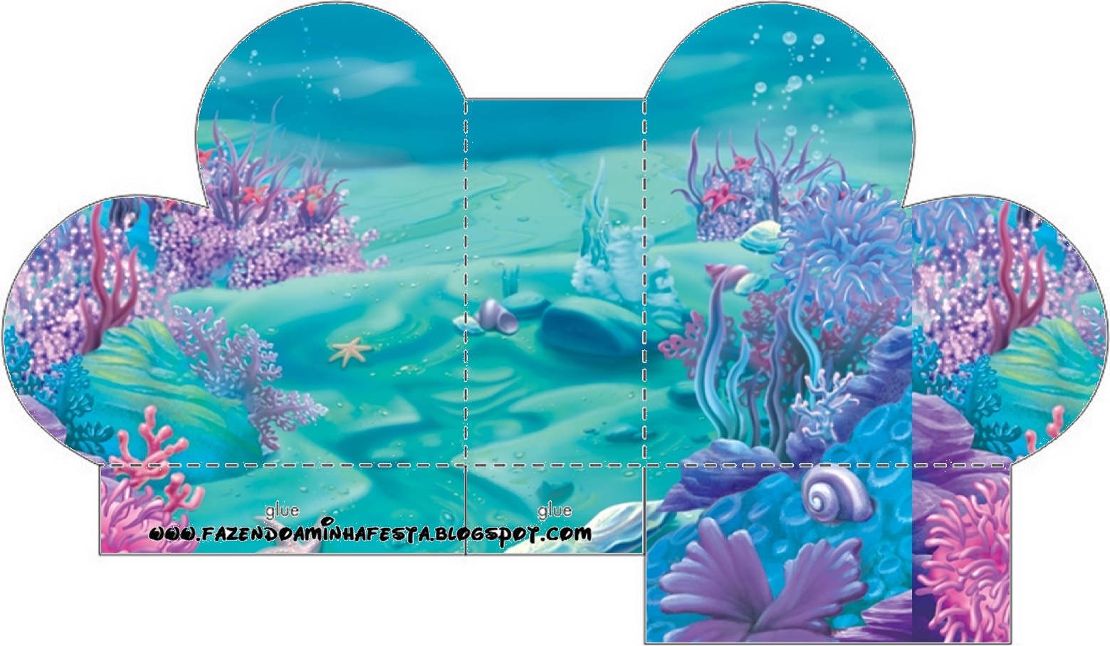 Under the Sea: Free Printable Boxes. - Oh My Fiesta! in english