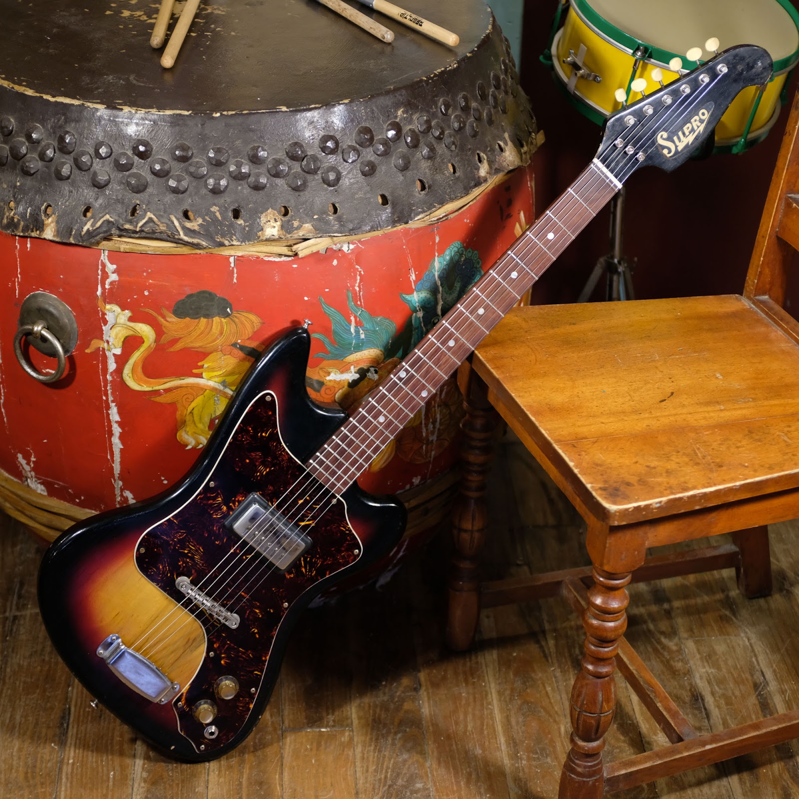 1960s Supro Normandy Electric Guitar