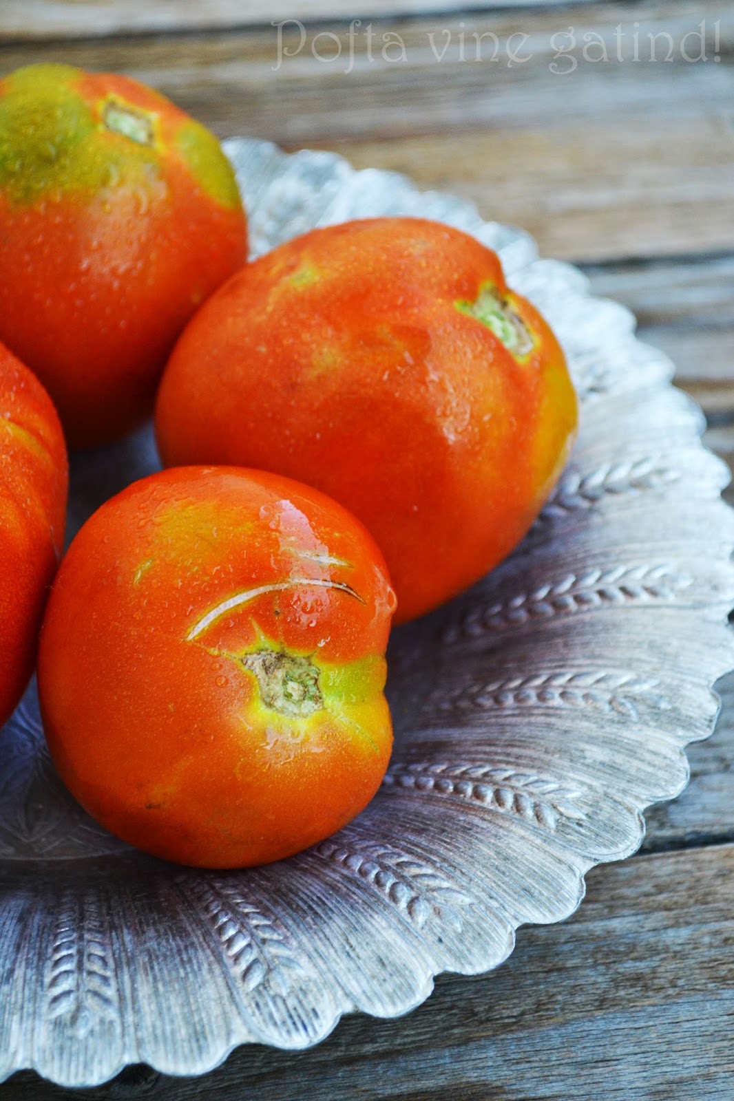 Salsa verde cu rosii - Bucătăria Urecheatei