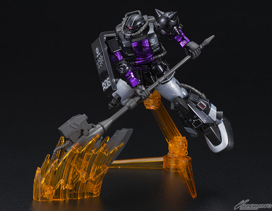 GUNDAM GUY: HGUC 1/144 High Mobility Type Zaku II Black Tri-Star ...