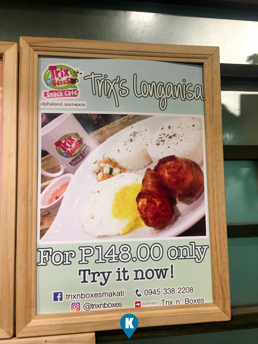 Dining | Trix and Boxes - Alphaland Southgate Mall - KATOOGA