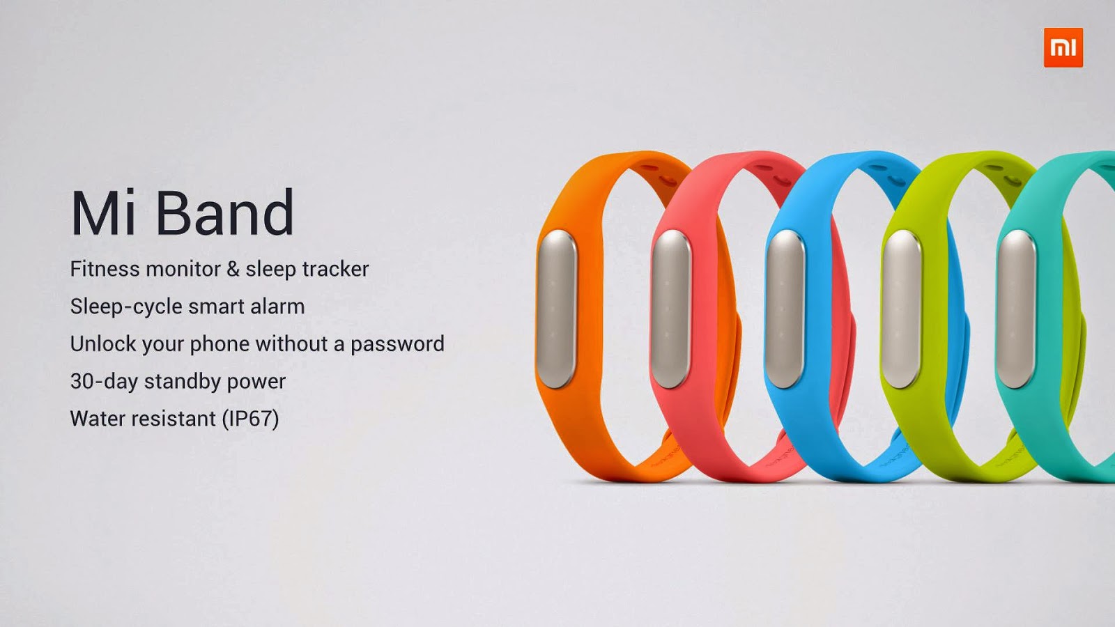 Xiaomi Mi Band Launched in India at Rs. 999 | TechErina