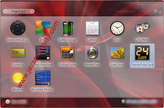 Windows 7 Gadget Lengkap