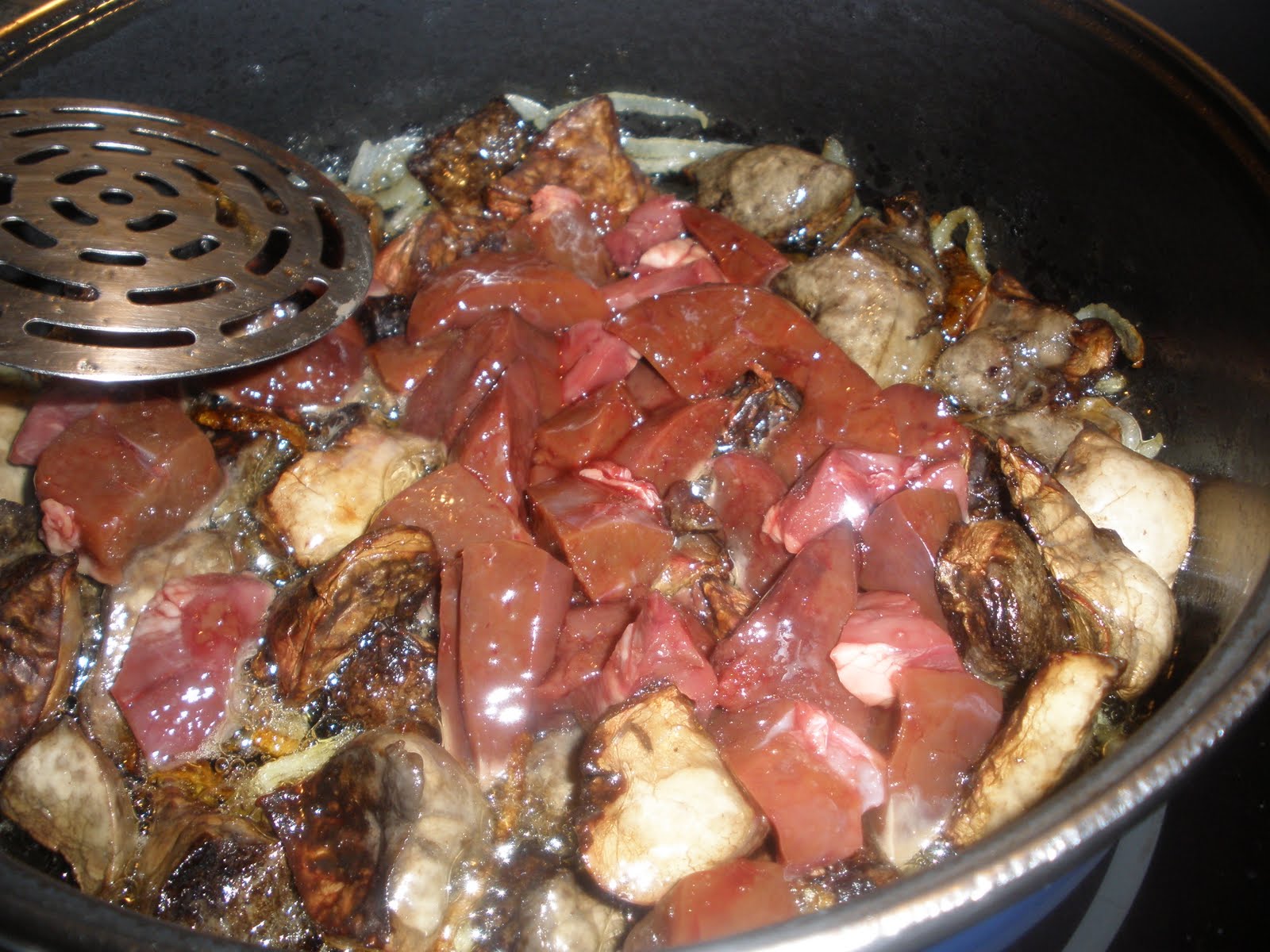 Cocinando en La Alcarria: ASADURA DE CORDERO CON TOMATE