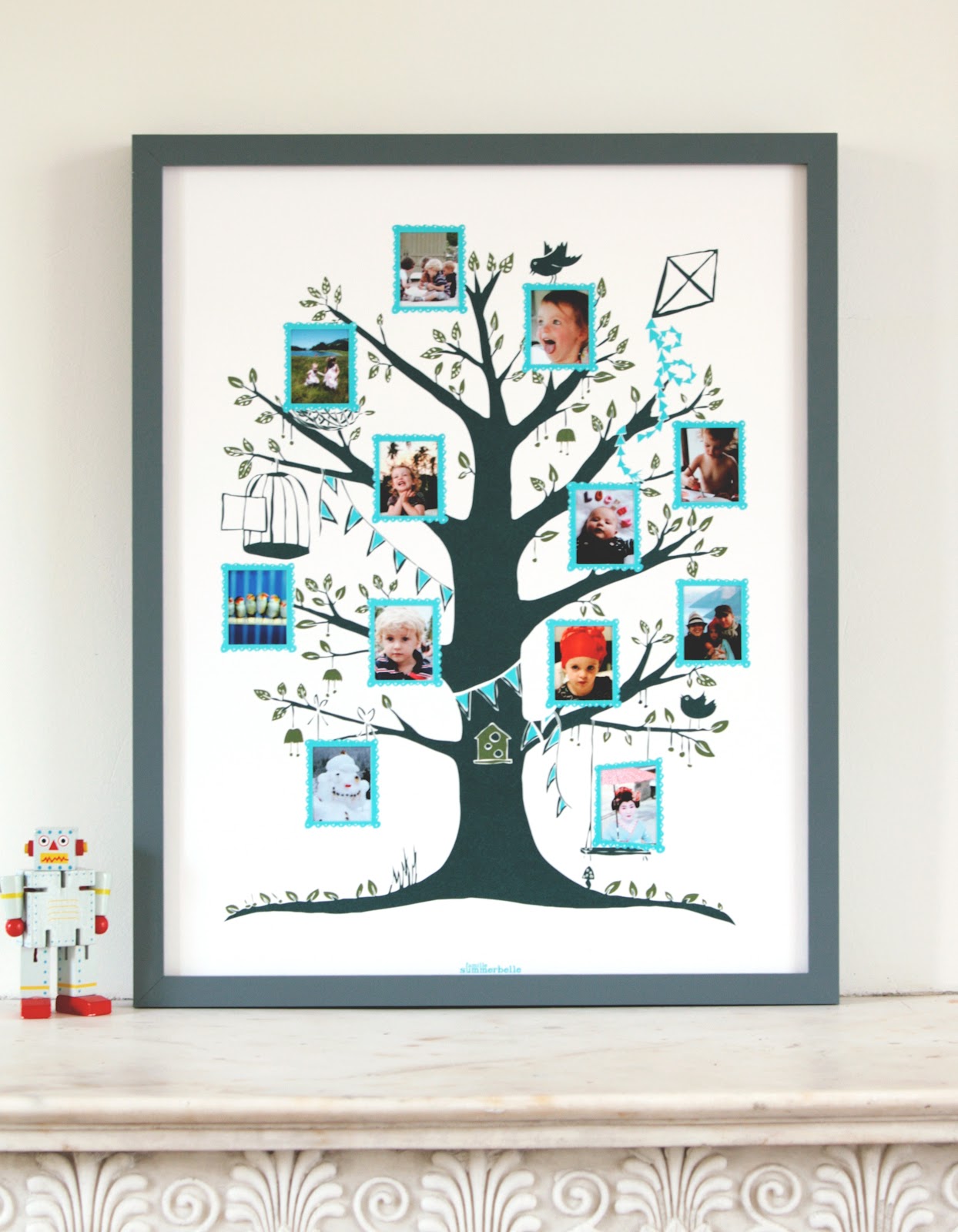 Island of white: Un arbre généalogique original