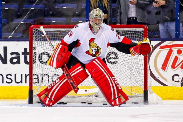 I Love Goalies!: Nathan Lawson 2013-14 Mask