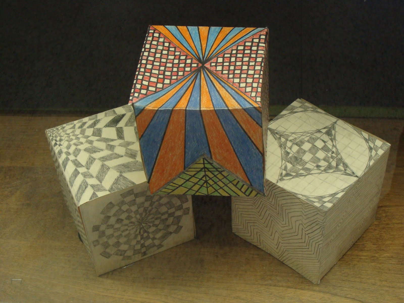 Art Confidence: Optical Illusion Cubes