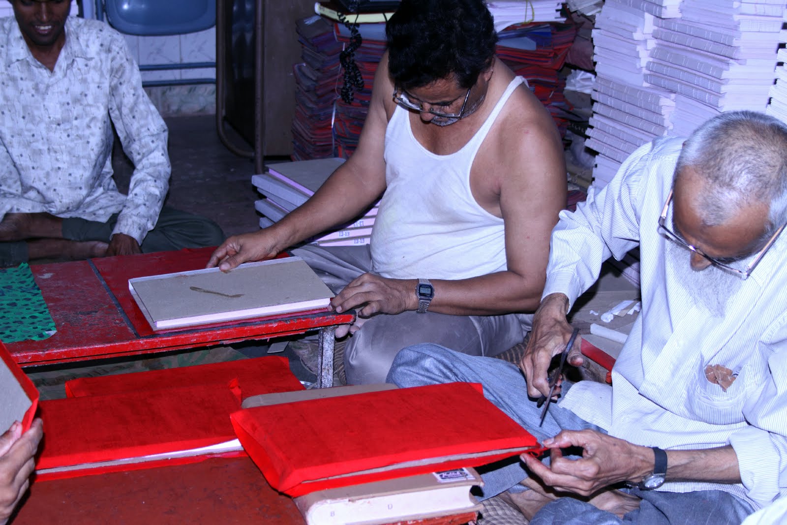 Photography and beyond: "chopda"-Handmade book-keeping books ...