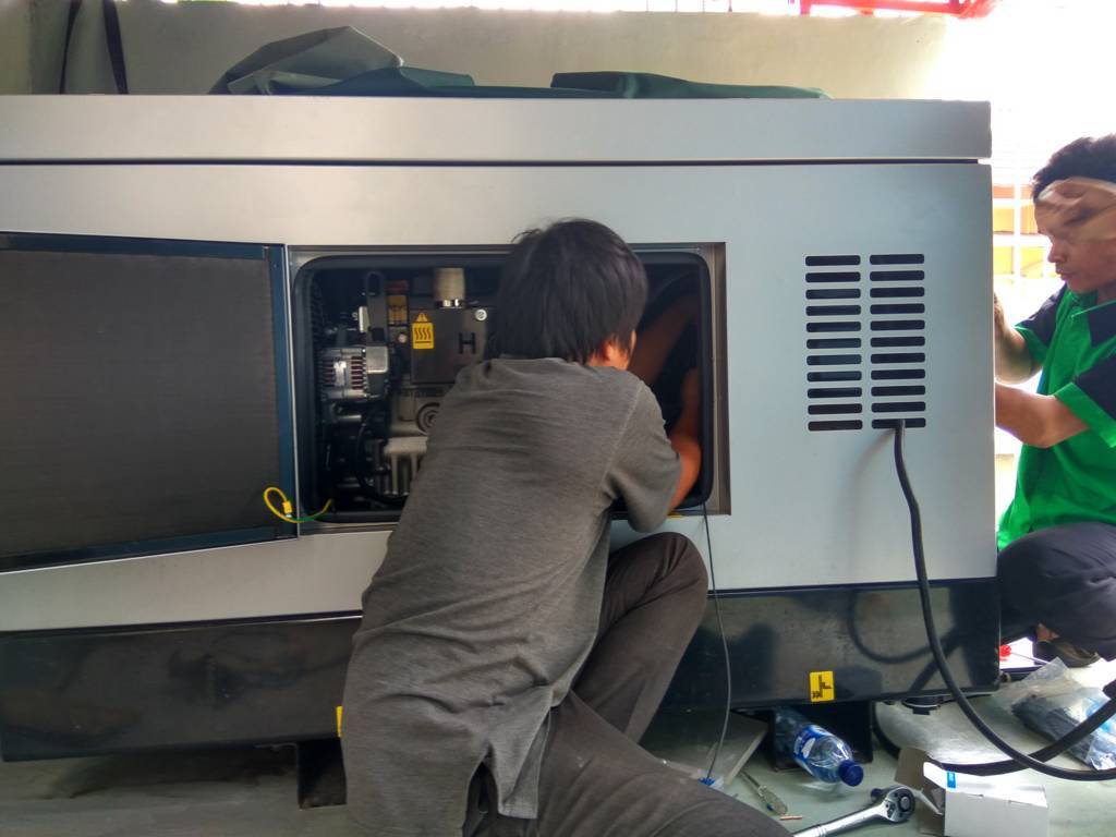 INSTALASI PANEL GENSET OTOMATIS - SERVICE GENSET