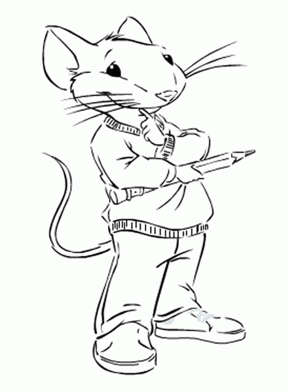 Stuart Little Family Coloring Pages Coloring Pages