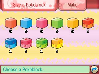 Pokeblocks