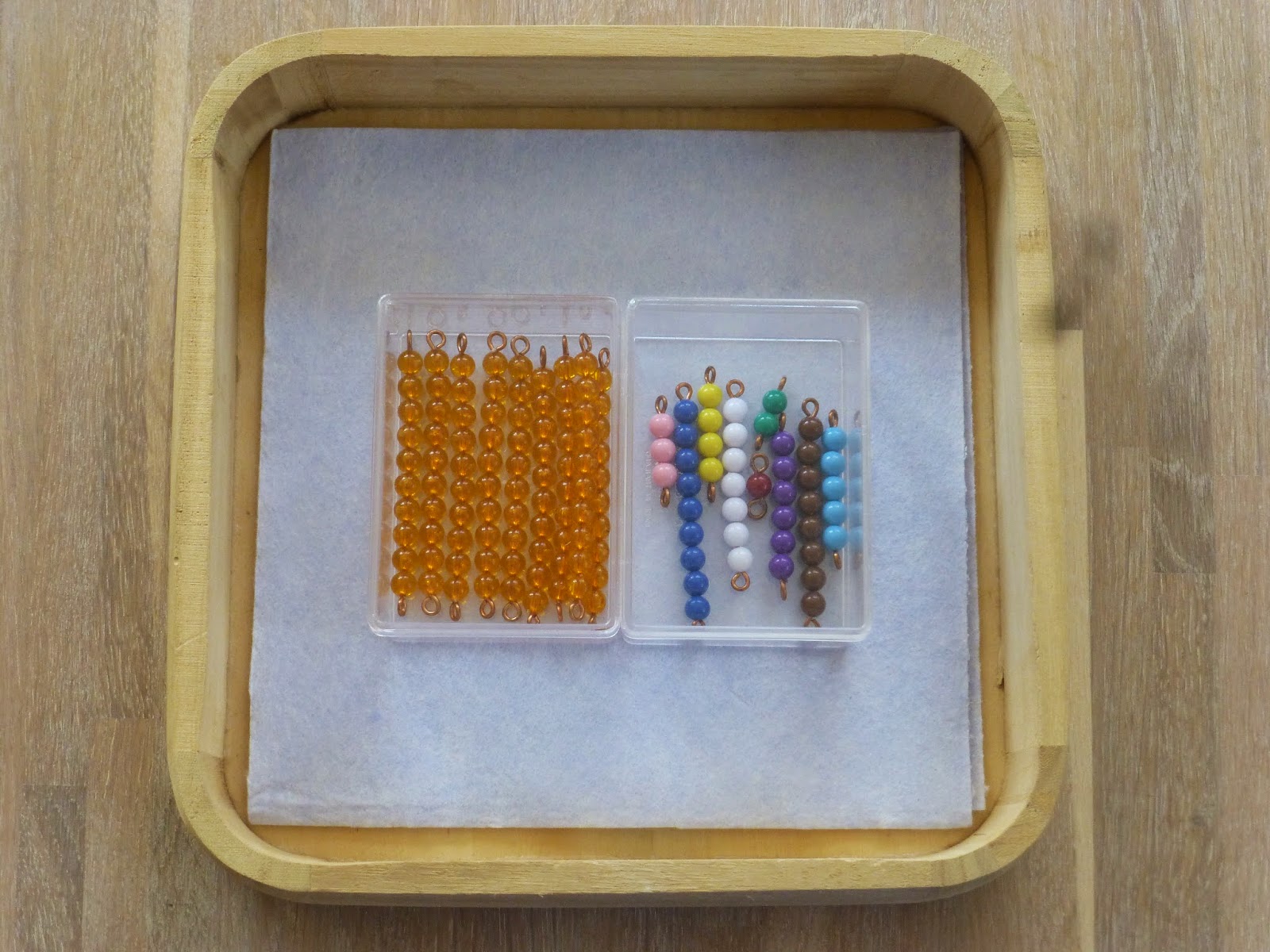Family FECS: Montessori Activity: Teen Bead Stair