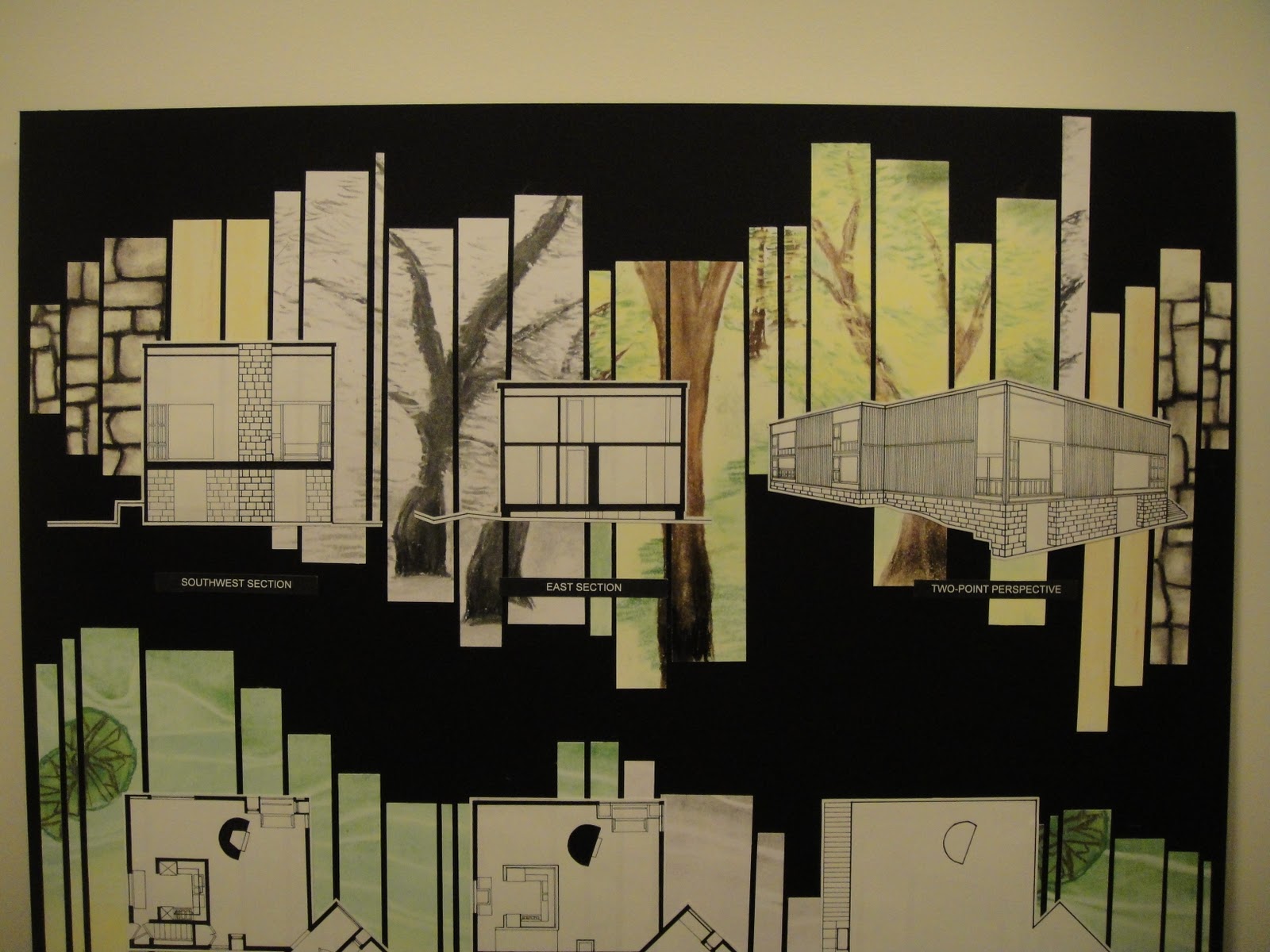 Hyun-Min Park: Fisher House Drawing, Louis Kahn