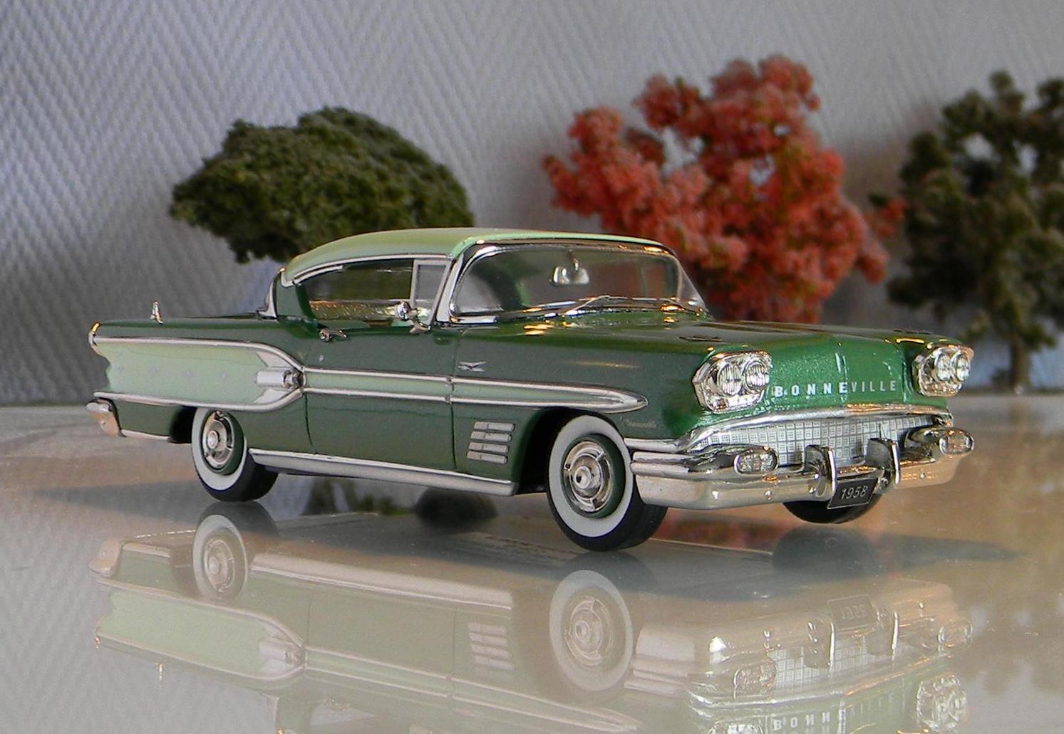 Voitures américaines 1/43: Conquest Models CON 79 Pontiac Bonneville 2 ...
