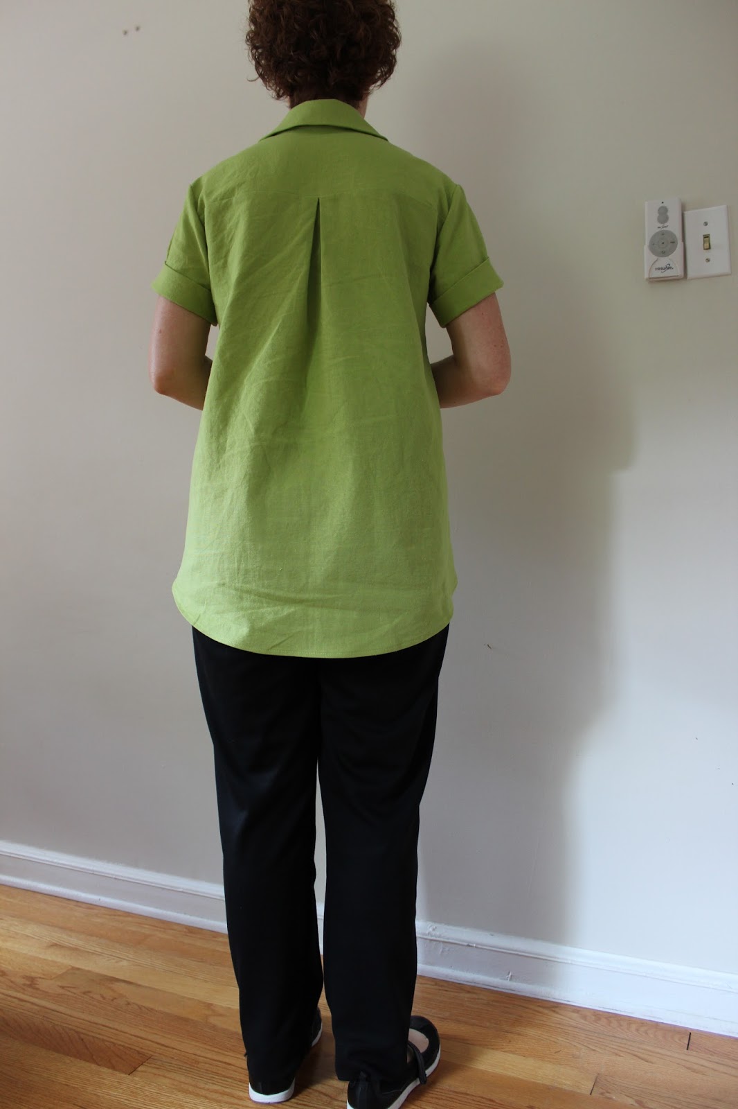A Sewing Life: Simplicity 1694: A Collared Shirt with Volume